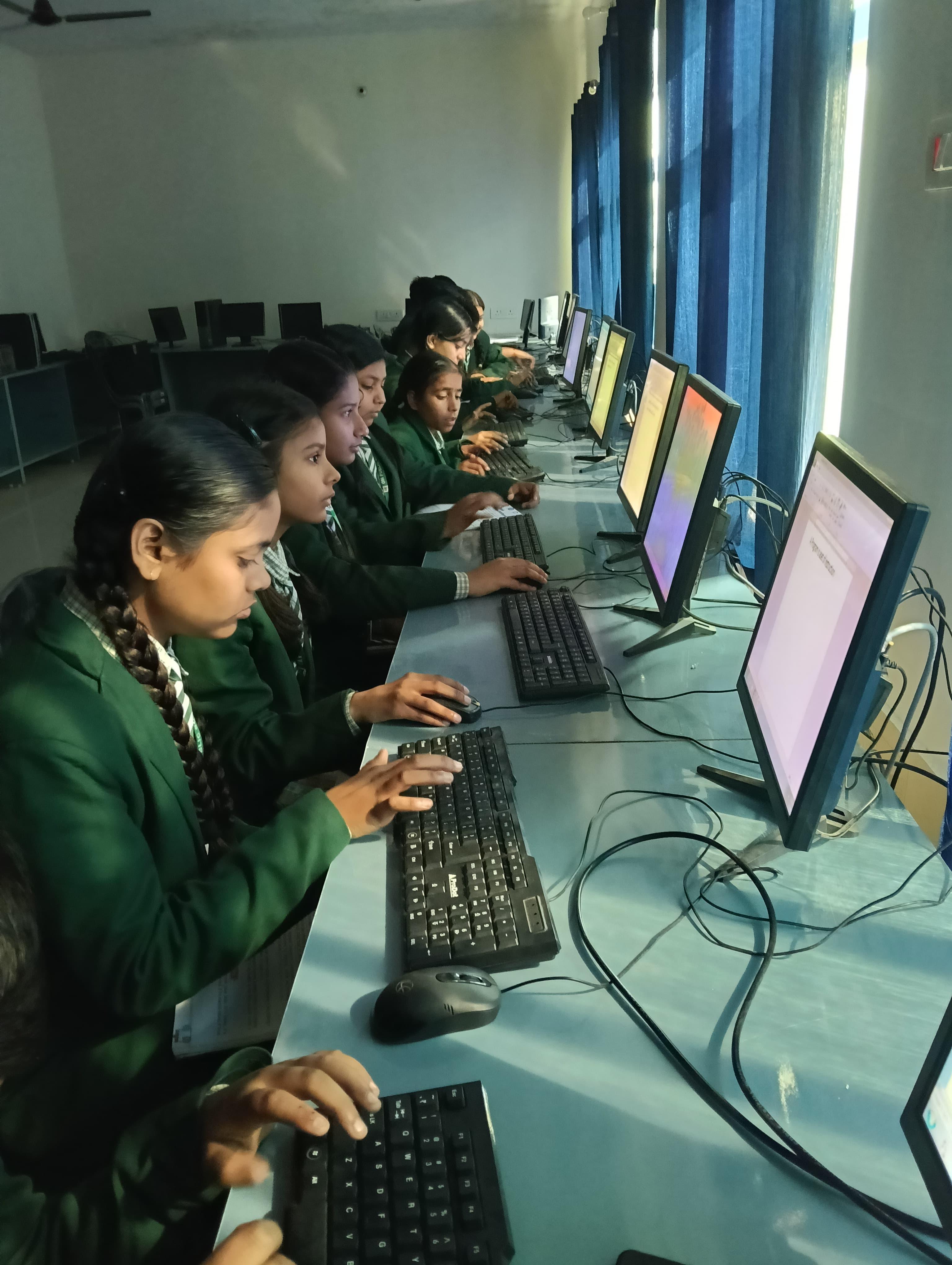 OM Public School Website